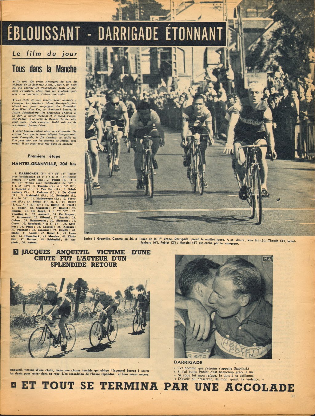 Cycling Passions: 44th - Tour de France - 1957