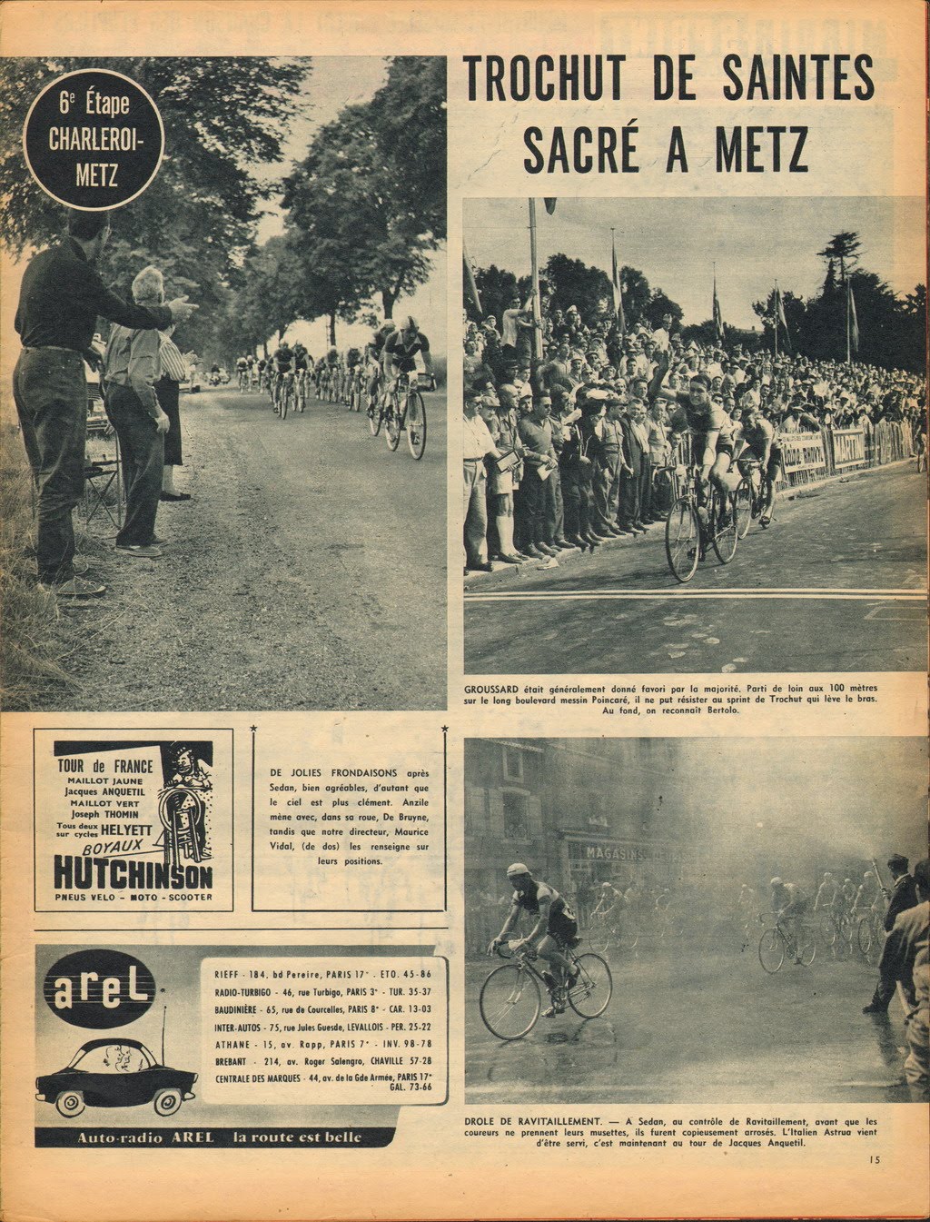 Cycling Passions: 44th - Tour de France - 1957