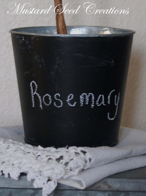 Painted Pail Tutorial | Miss Mustard Seed