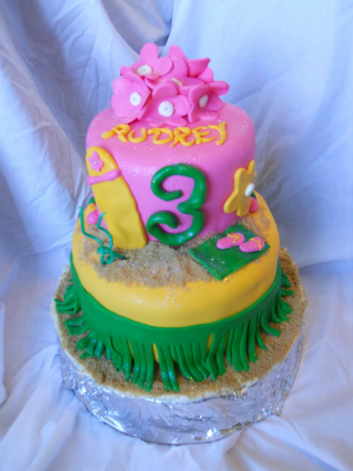 Jesicakes: Luau Cake!