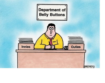 Belly Button……Innie or Audi? - Being Ron