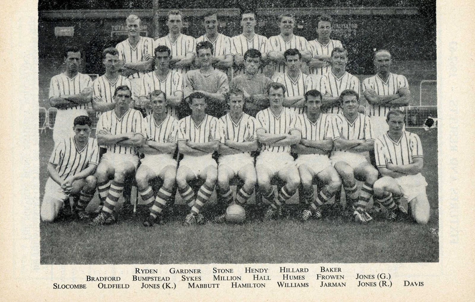 BRISTOL ROVERS: BRISTOL ROVERS ~ 1962-63
