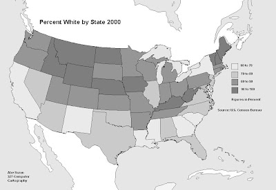 Map Analysis: Unclassed Choropleth Maps