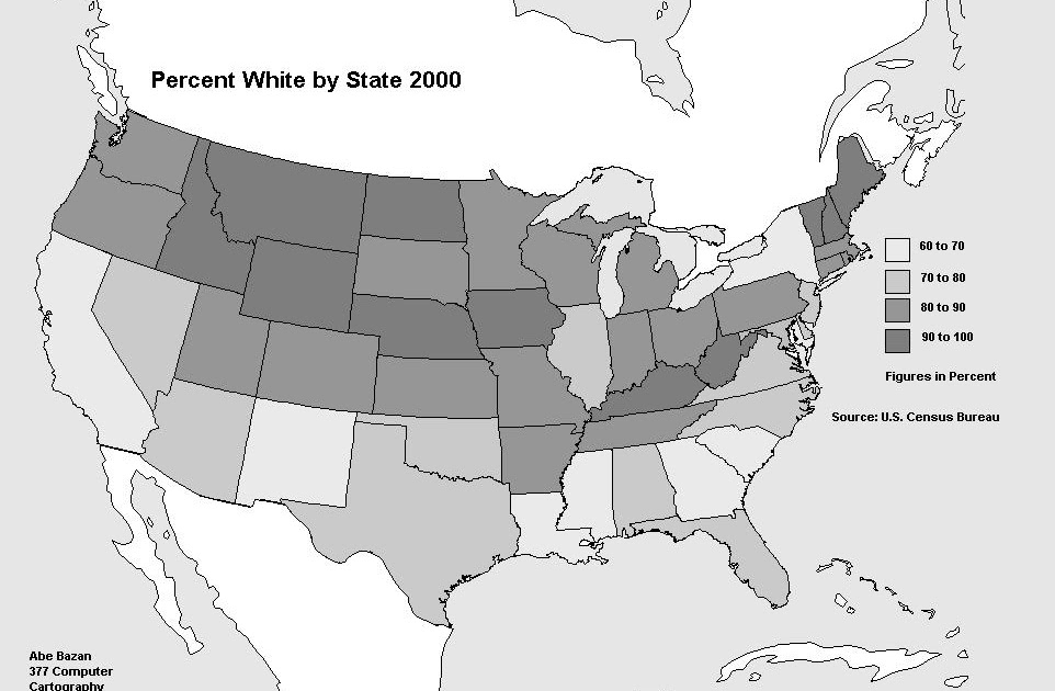 Map Analysis Unclassed Choropleth Maps