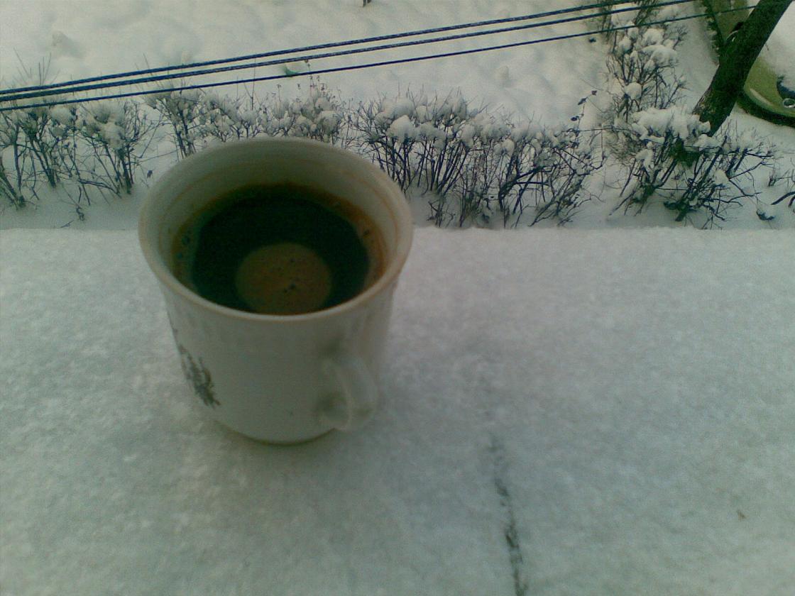 Să ne gândim puţin...: Cafea cu aroma de iarna