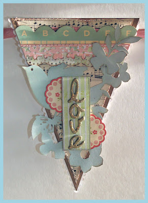 Pixie Dust Paperie: "isabel" name banner by lauren bergold