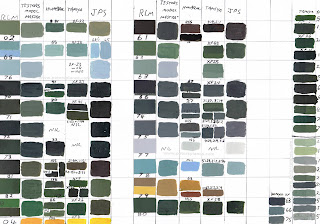 Kampfgruppe 1/144: Colour Comparison Charts by PetersPlanes
