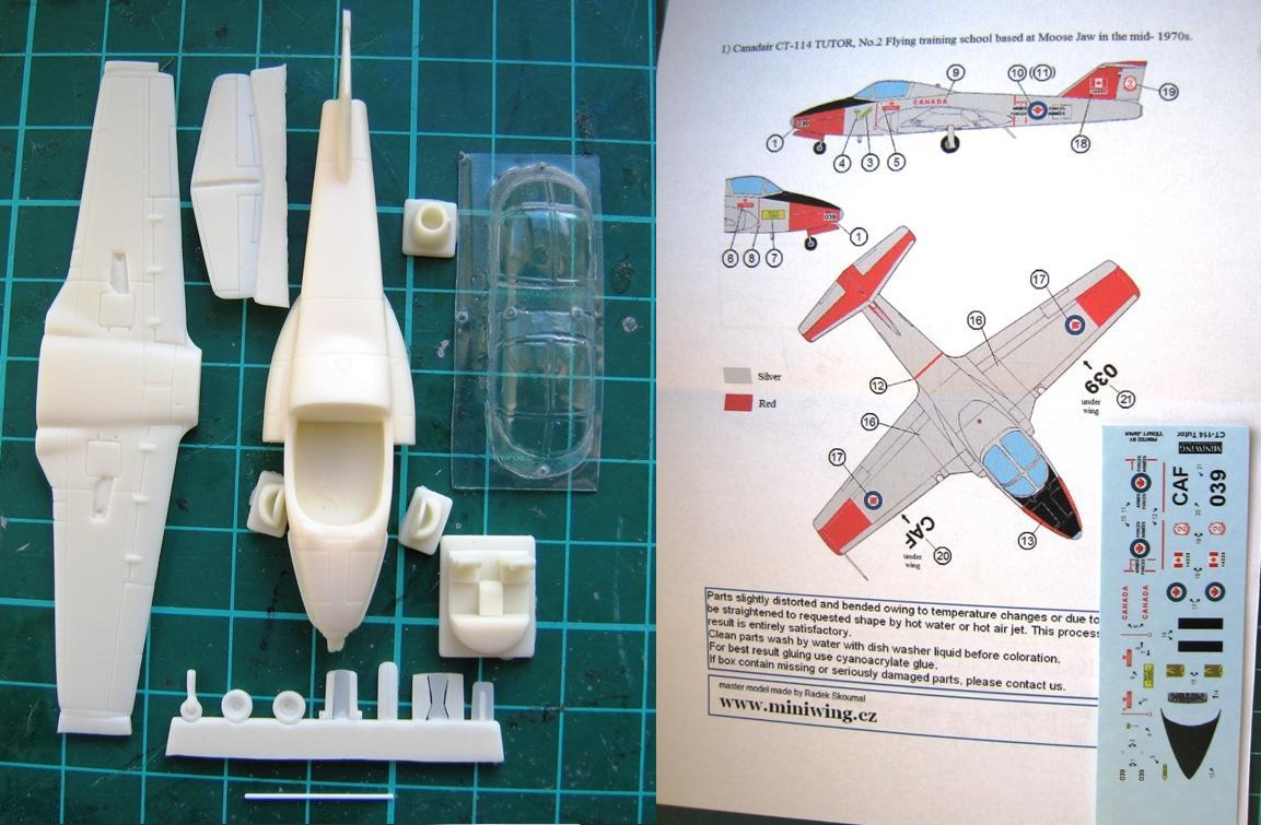 Kampfgruppe 1/144: 1/144 Canadair CT-114 'Tutor' - Miniwing