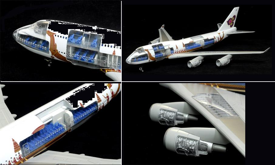 Kampfgruppe 1/144: 1/144 Boeing 747 'Project Cutaway' - Dragon