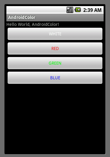 Android-er: Using color in Android, by XML