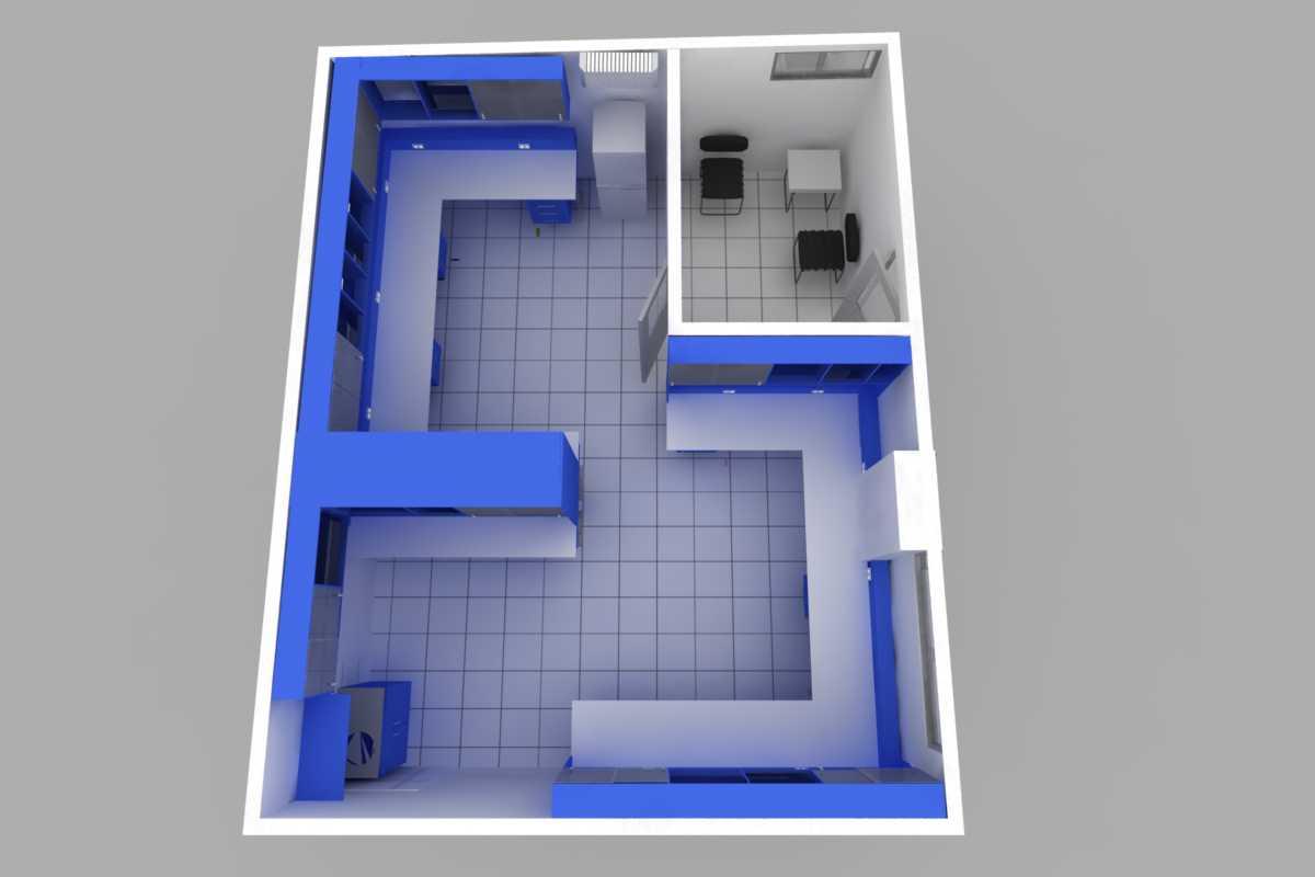 Diseño Interior: Laboratorio Medico