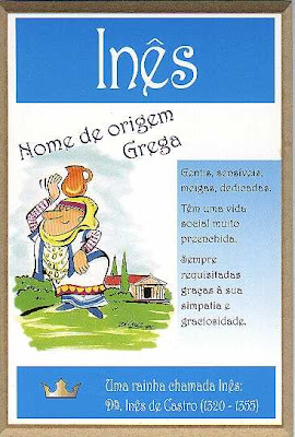 As Lagrimas: Significado do nome "Inês"