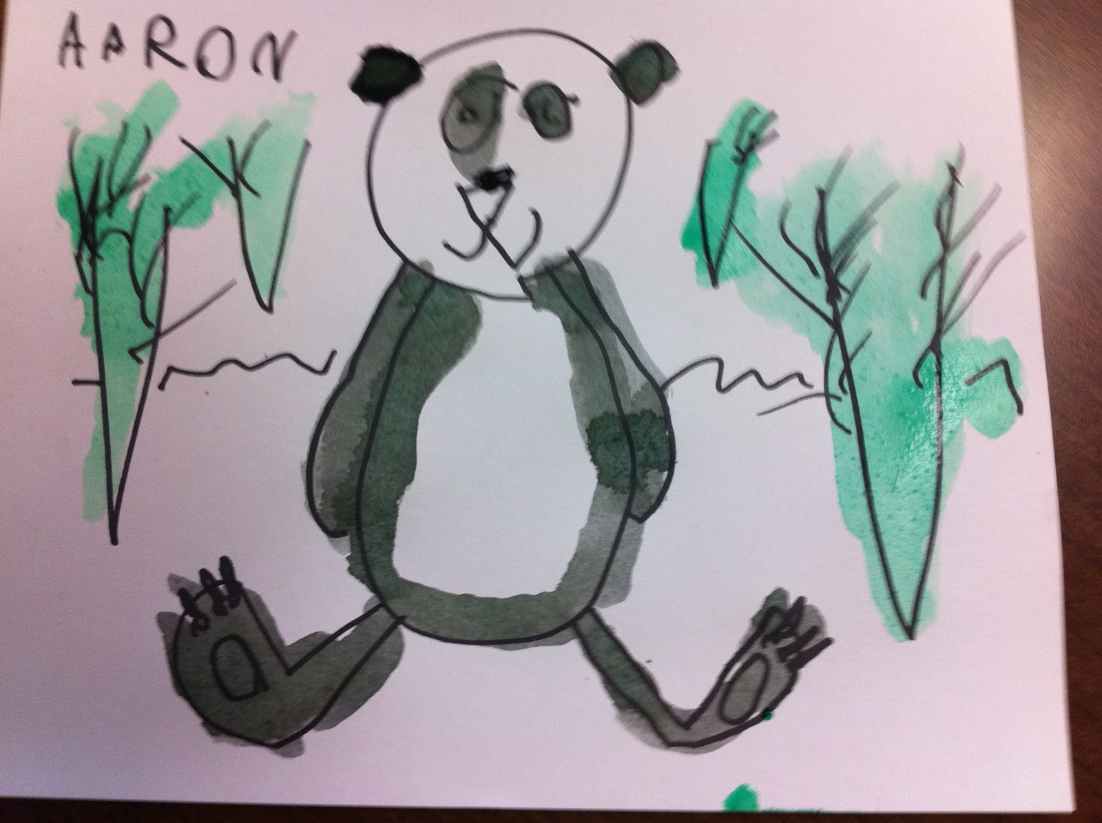 How to Draw a Panda Bear - Fairy Dust Teaching
