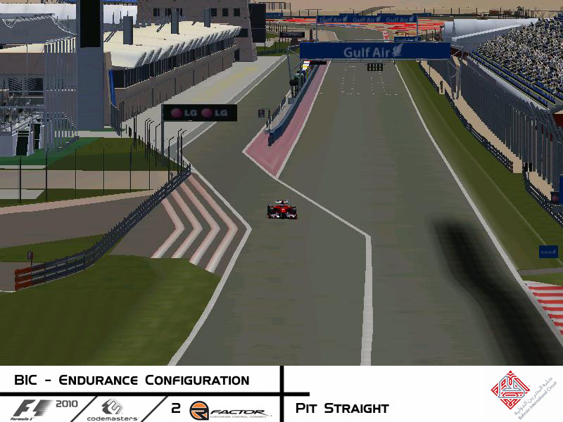 The Gelo Zone: rFactor Track Conversion - F1 2010 Codemasters BIC Endurance Configuration