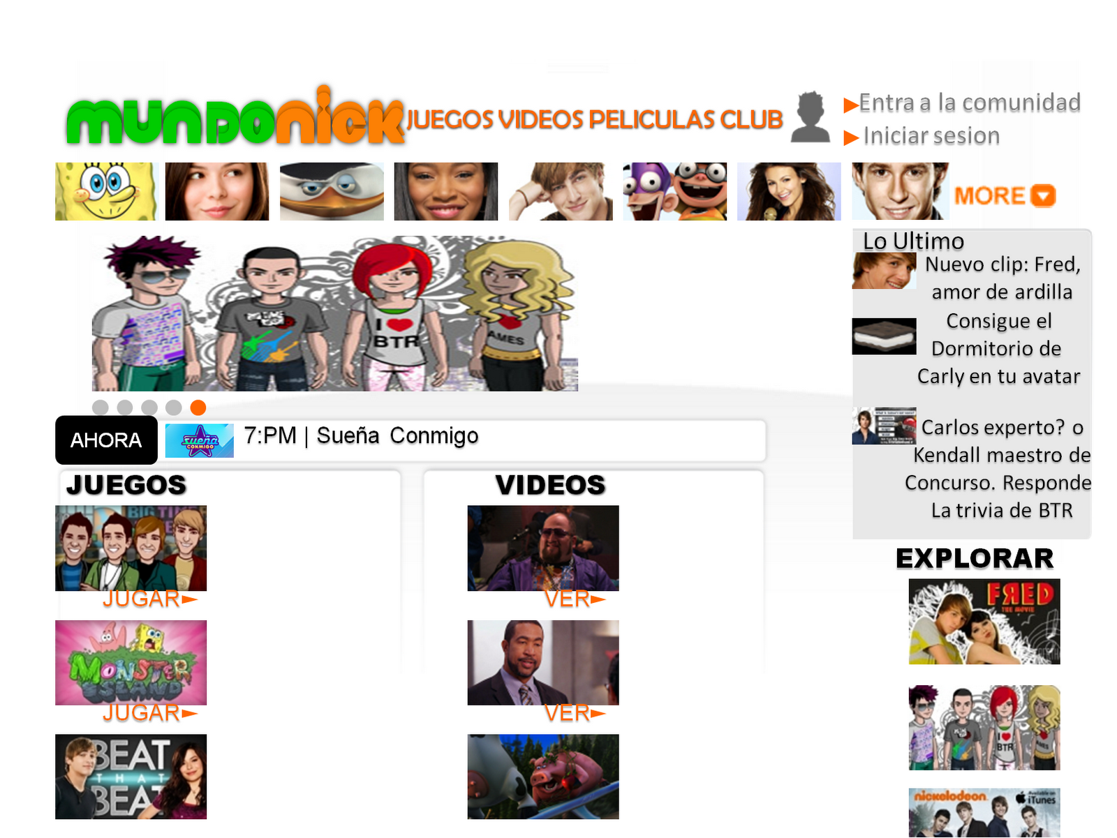 Nickelodeon®: Como les gustaria que fuera mundonick