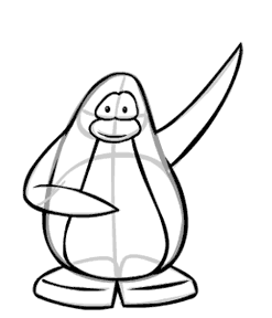 Club penguin - Elite Information Source: How to draw penguins!