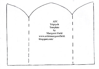 MAGGIES WORLD: ATC Triptych Template