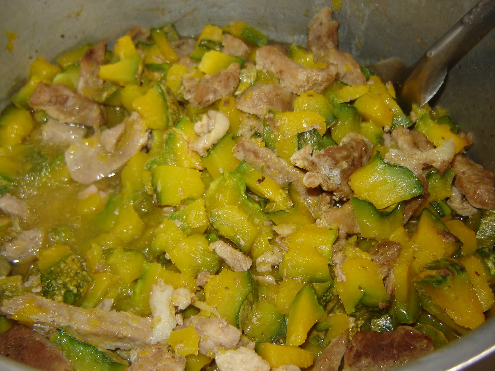 eatamarthacupcake: Carabasa with Pork (Pumpkin)