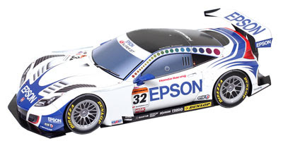 Epson GT Race Car Paper Model : Pepakura Corner