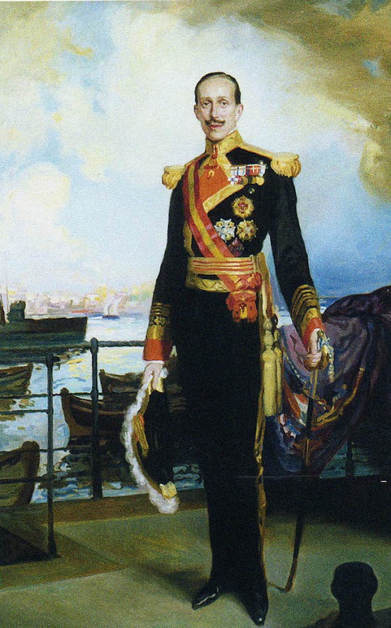 ALFONSO XIII RETRATADO: Alfonso XIII por Fernando Álvarez de Sotomayor