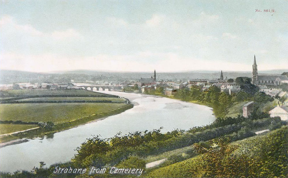 Old Strabane Blog: View From Cemetery c1907