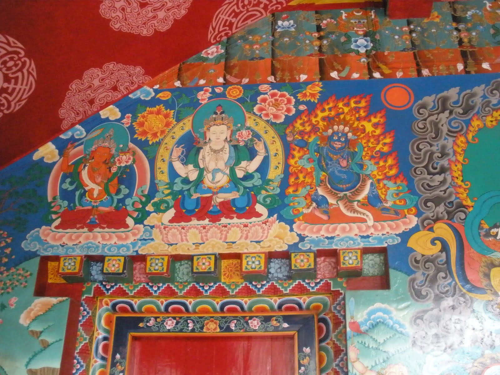 Sikkim and beyond: Paintings at Labrang Monastery, North Sikkim (India)