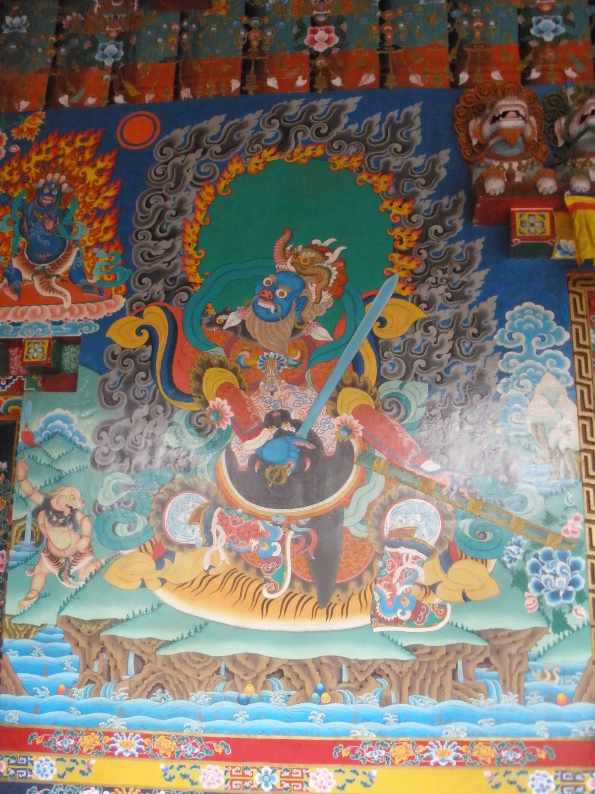 Sikkim and beyond: Paintings at Labrang Monastery, North Sikkim (India)