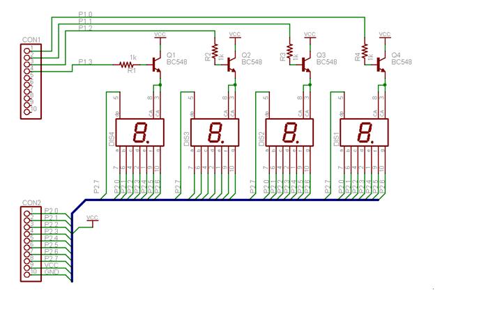 INTERFACING OF SEVEN-SEGMENT DISPLAY TO 8051
