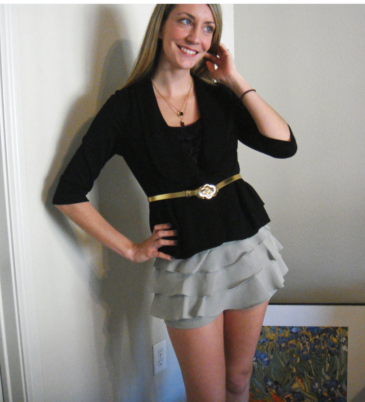 Fetching Fashions: OOTD: Ruffle shorts, take deux.
