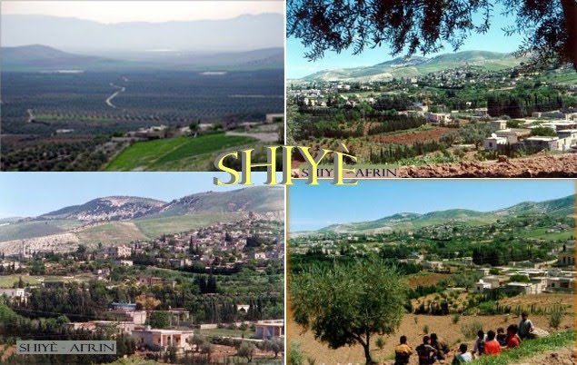 AFRIN - city, region and river in Syria.: SHIYÈ - Town and region in ...