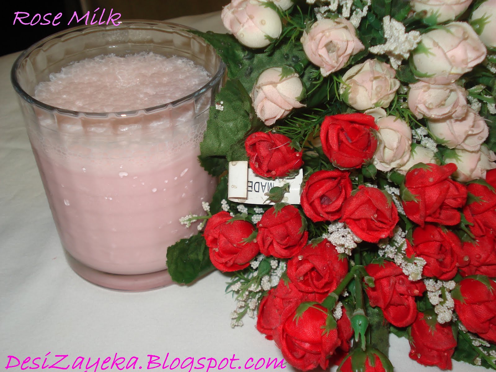 Rose Milk ~ Desi Zayeka