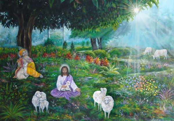 Jornal Hare Krsna Brasil: Jesus e Krishna