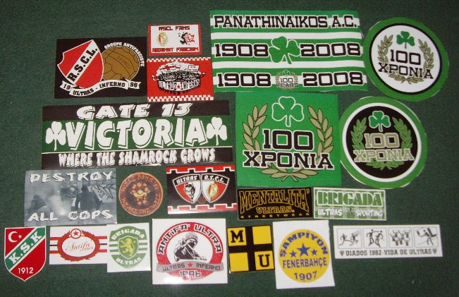 Ultras merchandise: Ultras Stickers