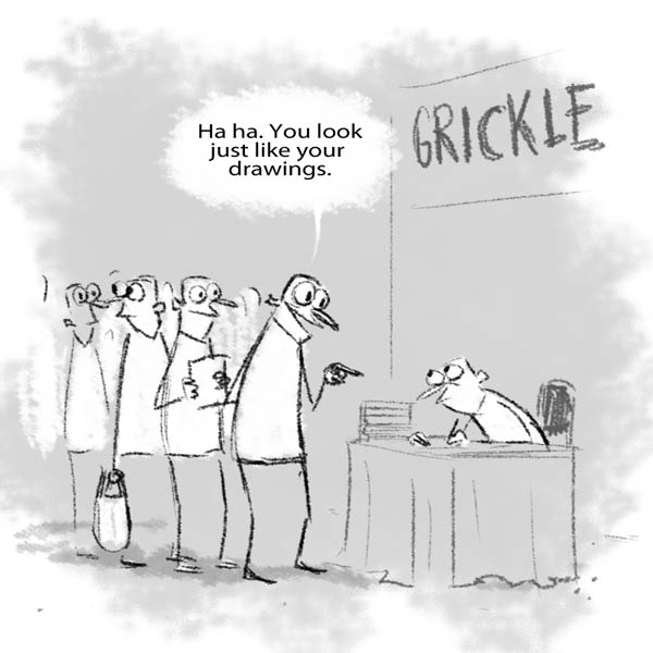 The Comics Bin: "The Book of Grickle" by Graham Annable