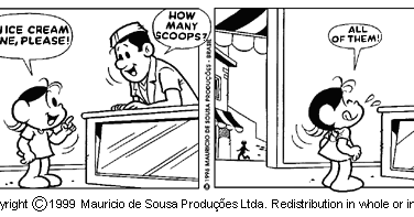 Anjo Sapeca Kids: Tirinha da Magali