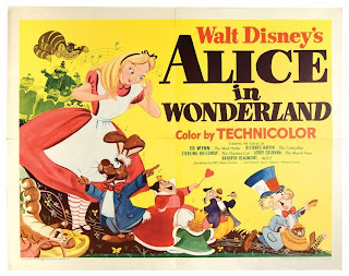 Vintage Disney Alice in Wonderland: 1951 National Screen Service Half ...