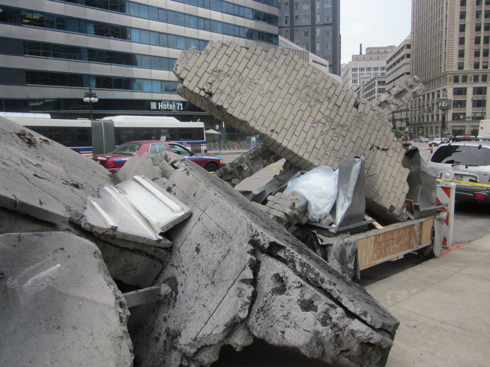 I Laugh, Therefore, I AM: Disaster Scene in Chicago