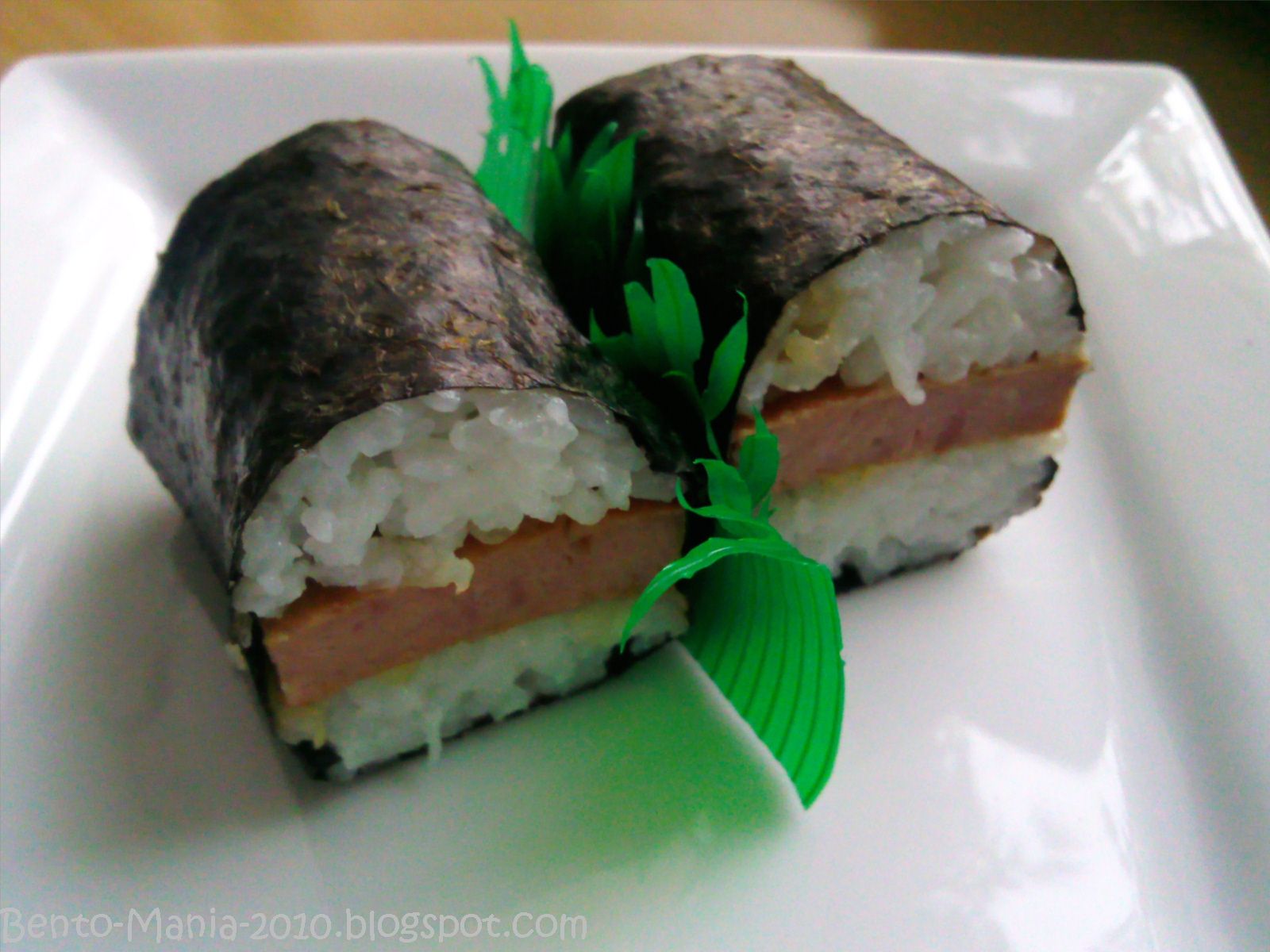 Bento-Mania.....verrückt nach der japanischen Lunch Box: Rezept: Spam ...