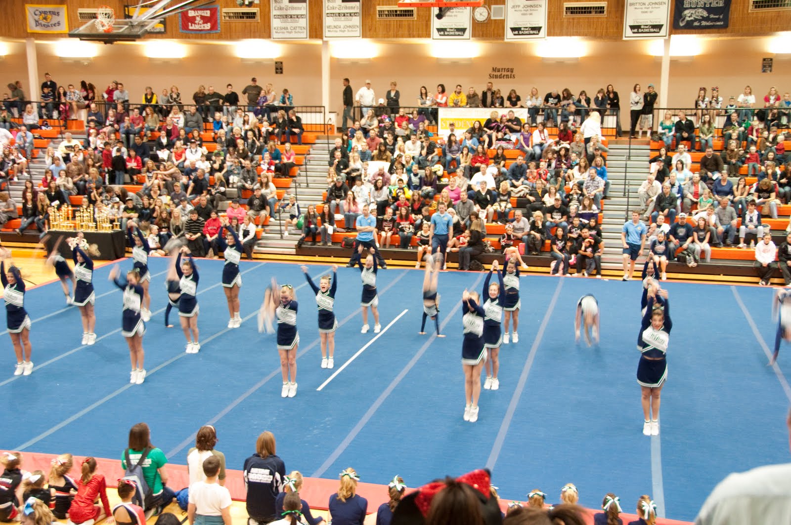 Clark Chaos: Karlee's First Cheer Competition!!