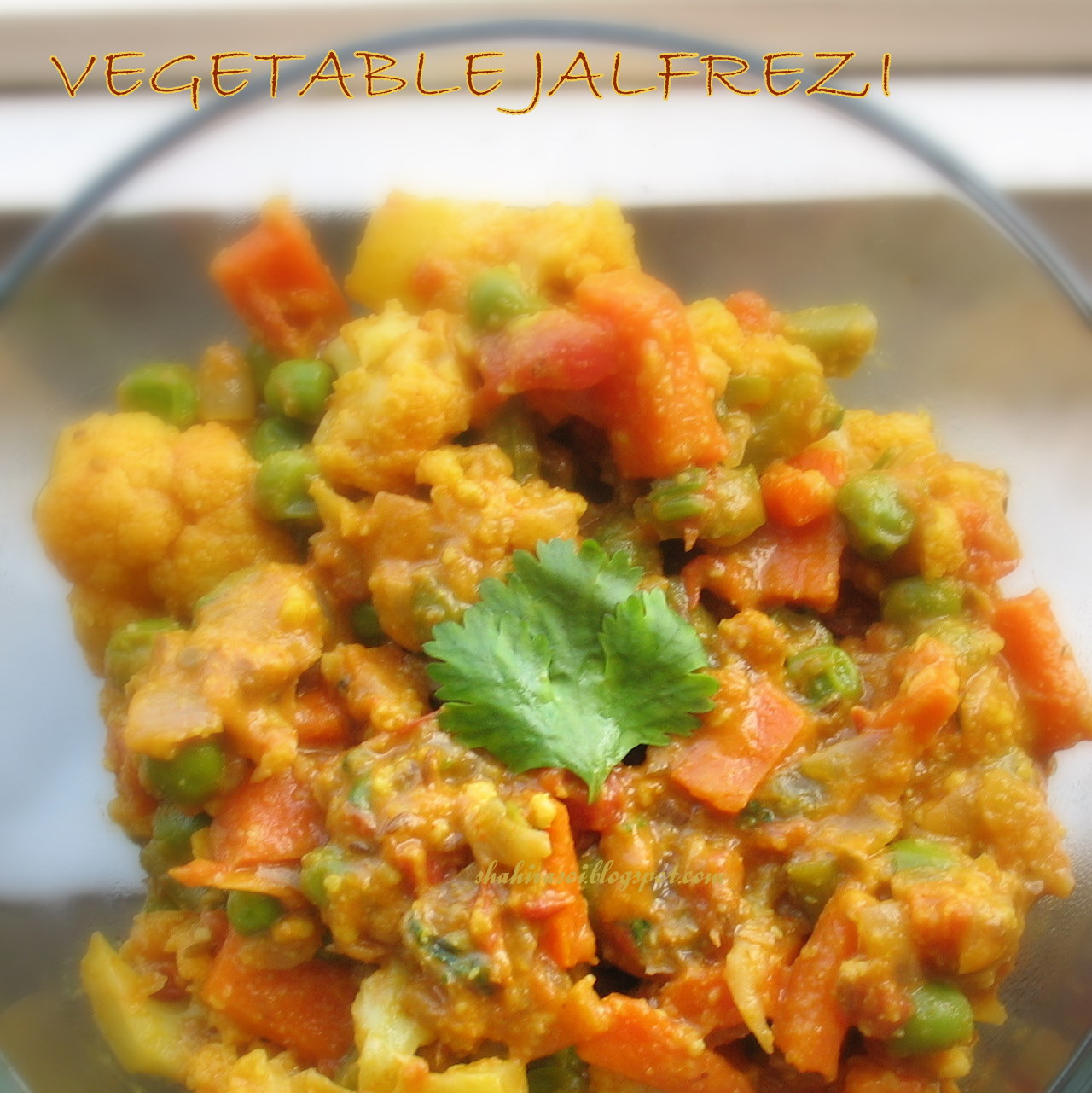 SHAHI RASOI: VEGETABLE JALFREZI