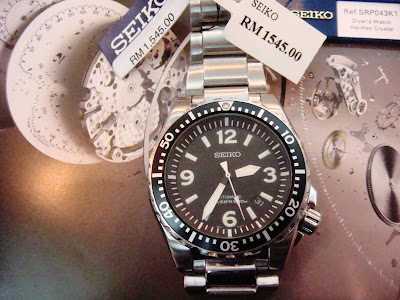 LT Watch Gallery: 73. NEW SEIKO DIVER 4R15 AUTOMATIC @ RM 1,545 / USD ...