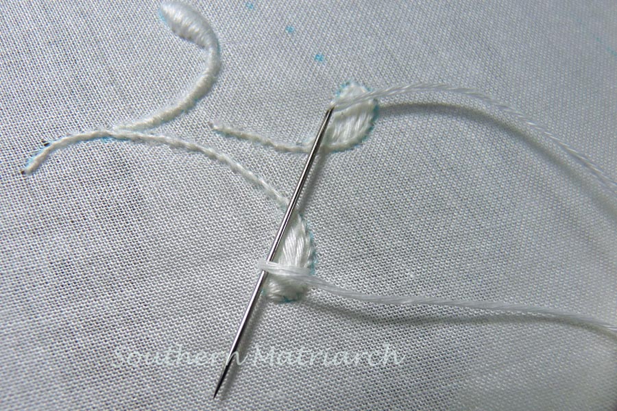 Southern Matriarch: Padded Satin Stitch