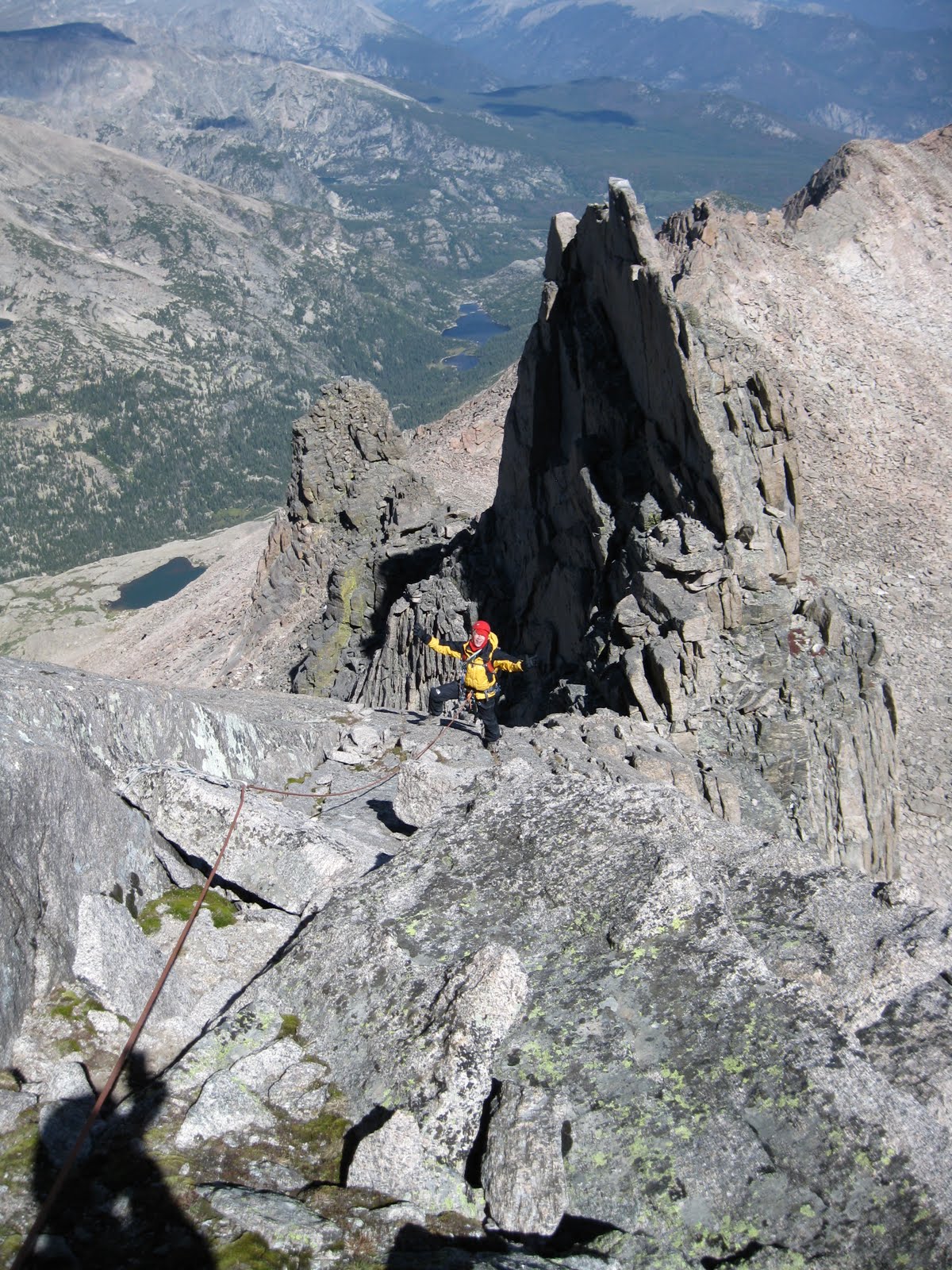 Longs Peak: Keyhole Ridge Traverse; 5.6 - Colorado Mountain School