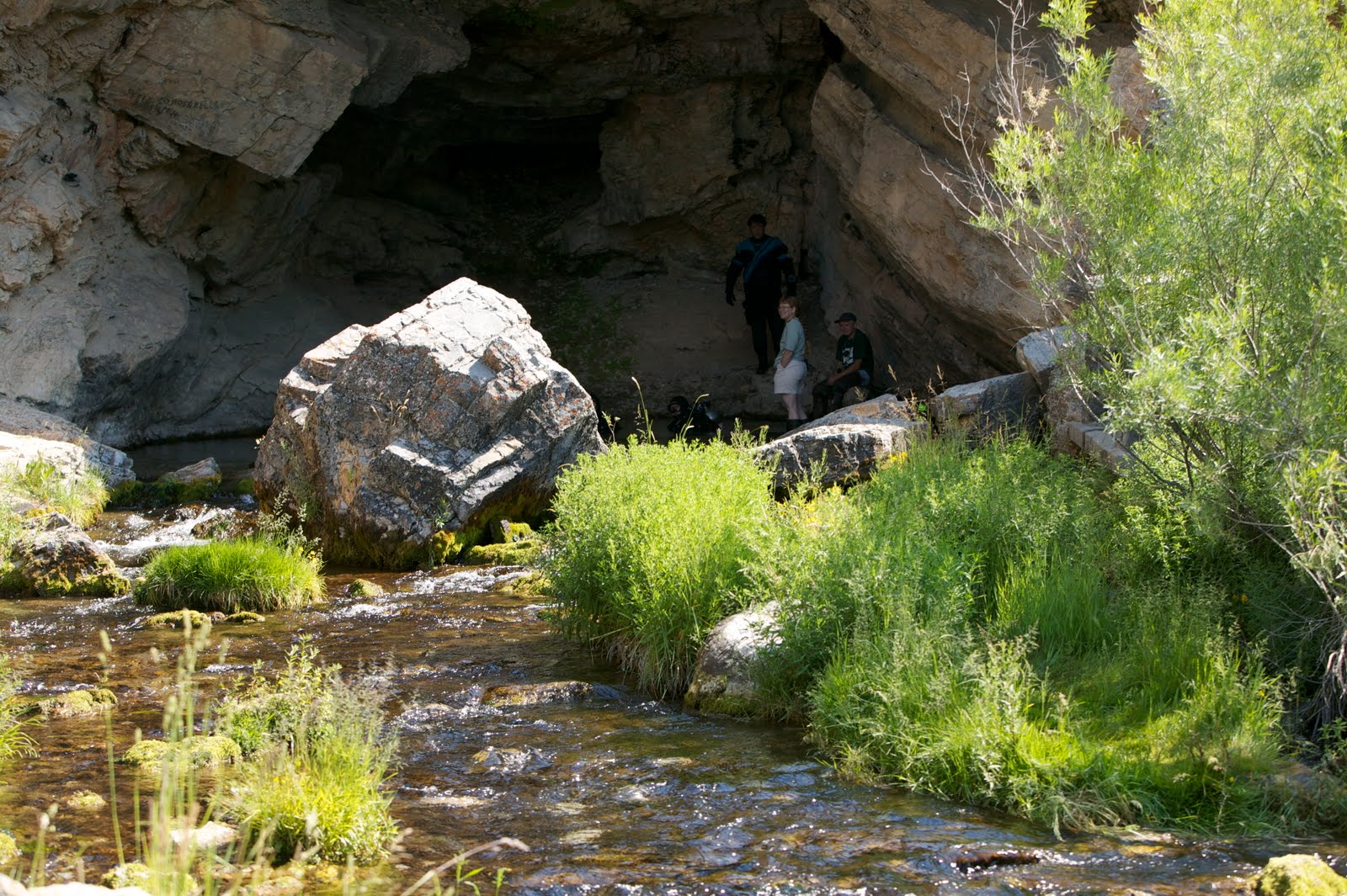 CCR Explorer: Ricks Spring Cave - Logan Canyon, Utah
