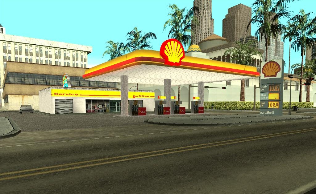 Posto de Gasolina Shell V2