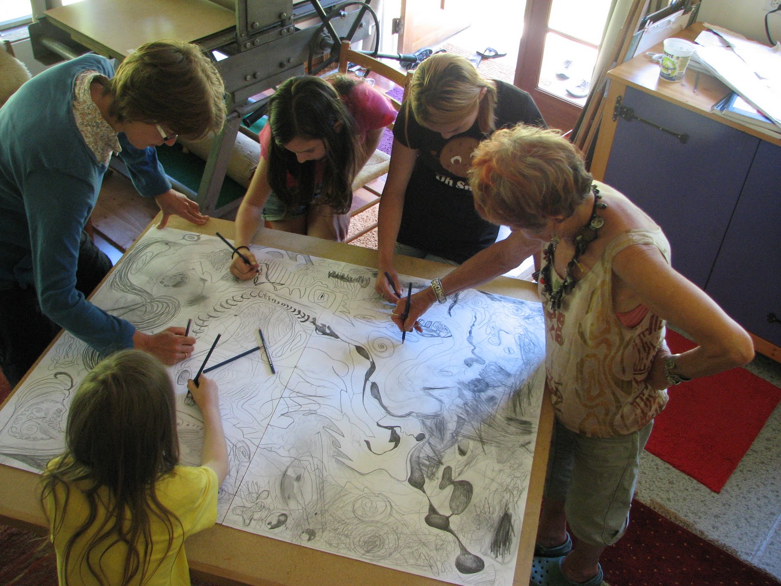 Rickshaw Unschooling: Self-Directed Art & Learning Too