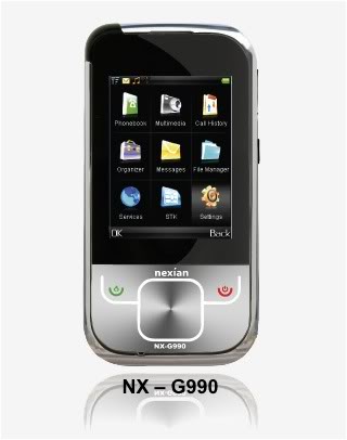 hp nexian: NX-G990