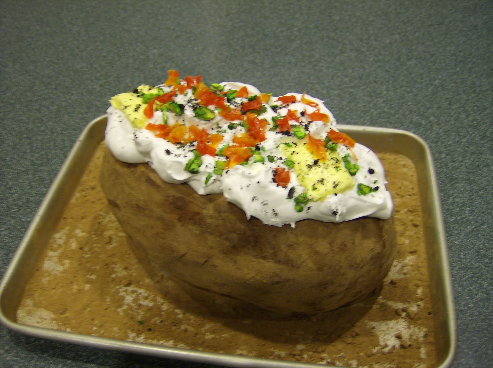 The Campa Lampas: The "Baked Potato" Cake