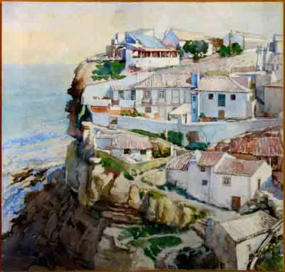 Sintra, nas aguarelas de Alfredo Roque Gameiro