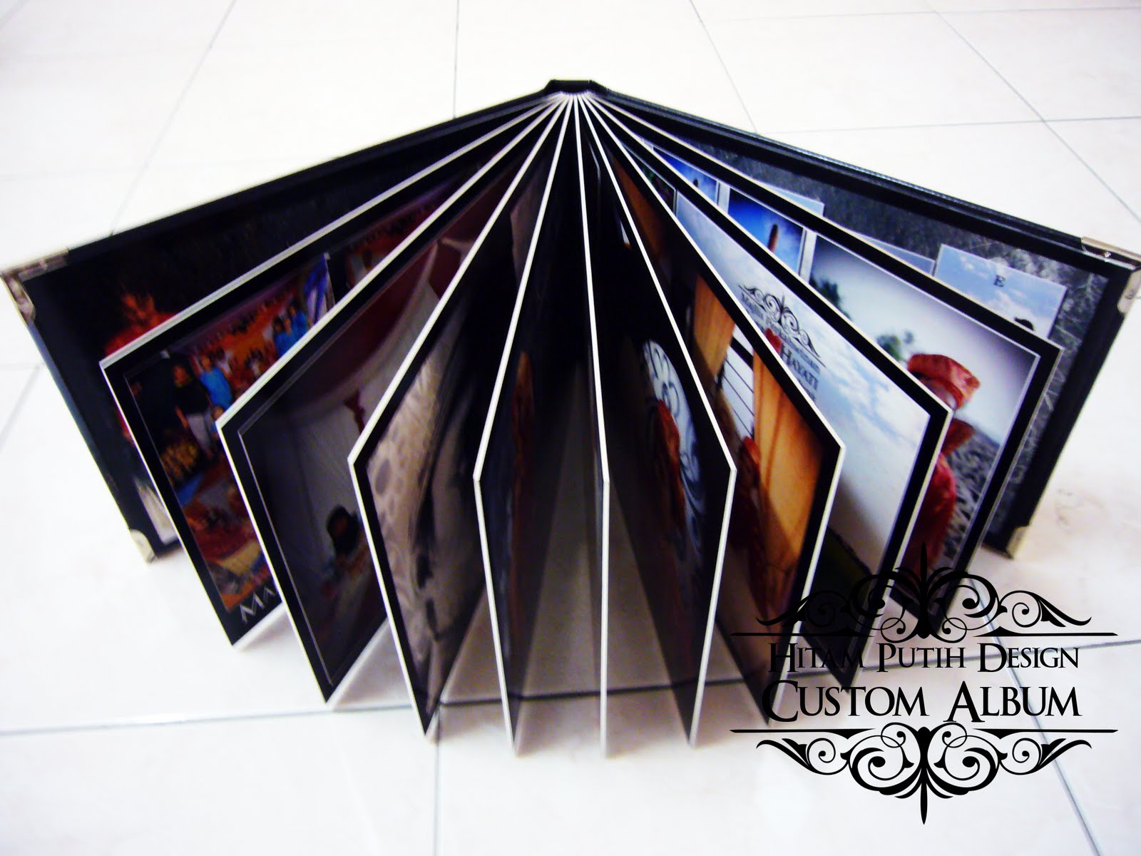 Hitam Putih Design: CUSTOM ALBUM